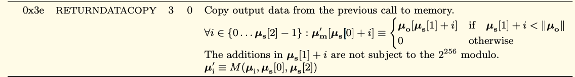KEVM Semantics RETURNDATACOPY CALLDATACOPY CREATE · Issue #745 · runtimeverification/evm ...