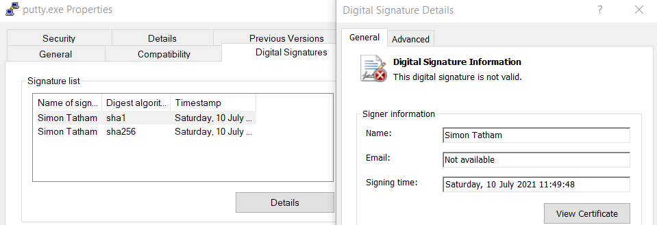 Verify Digital Signatures And Block Modified Executables Or Those Without Signature · Issue