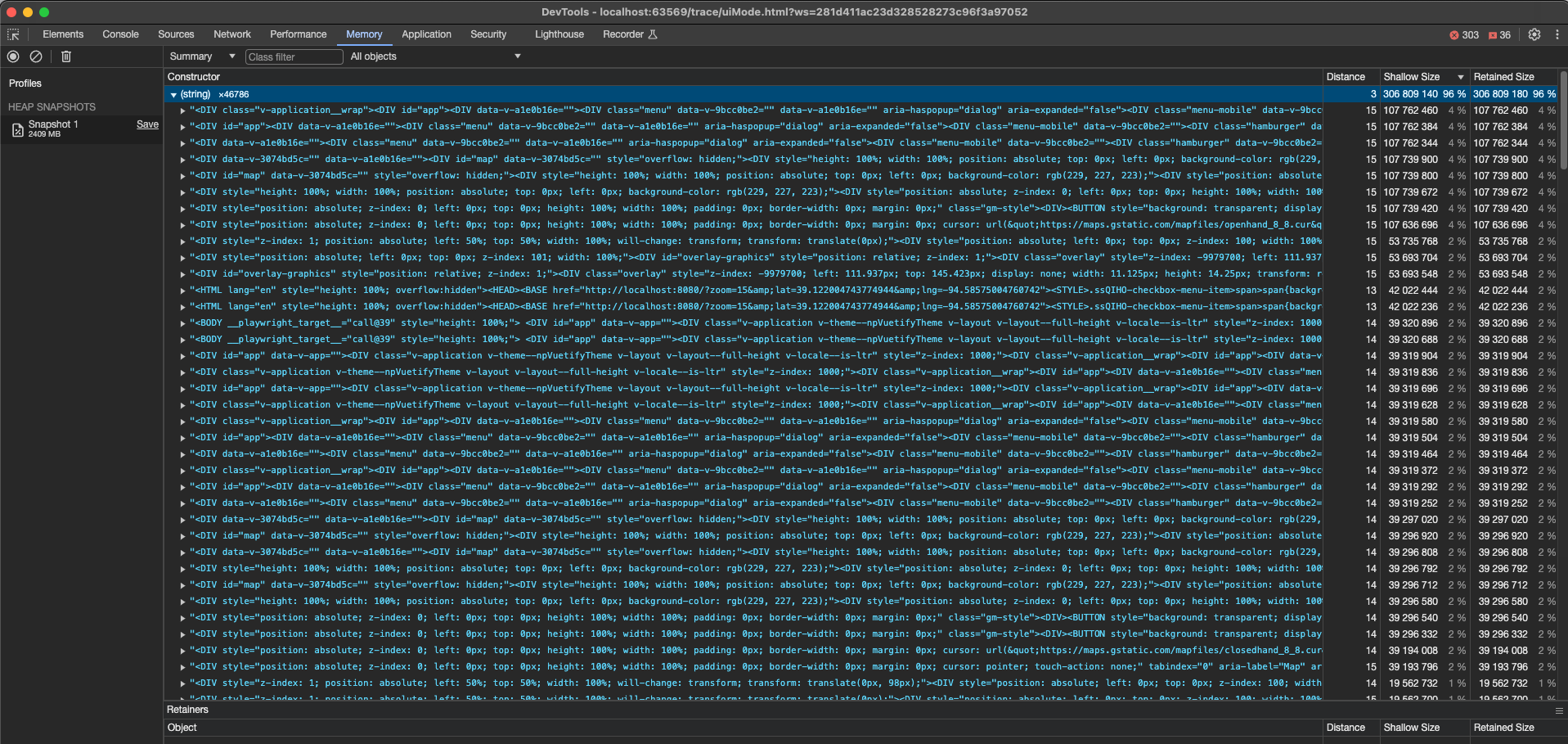 [BUG] Playwright UI Crashes out-of-memory · Issue #28279 · microsoft/playwright · GitHub