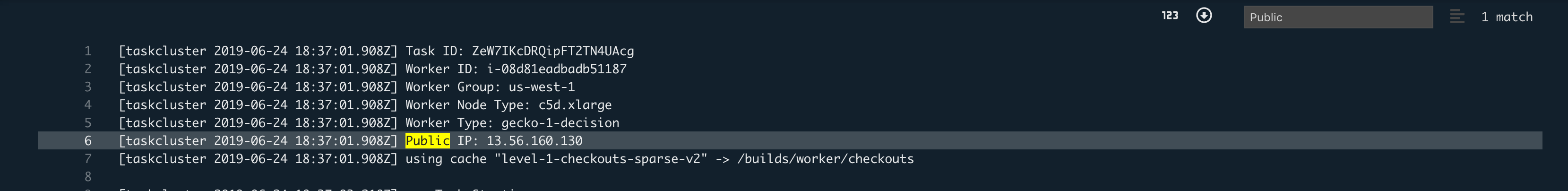 [UI] Log search is not case-insensitive · Issue #1002 · taskcluster/taskcluster · GitHub