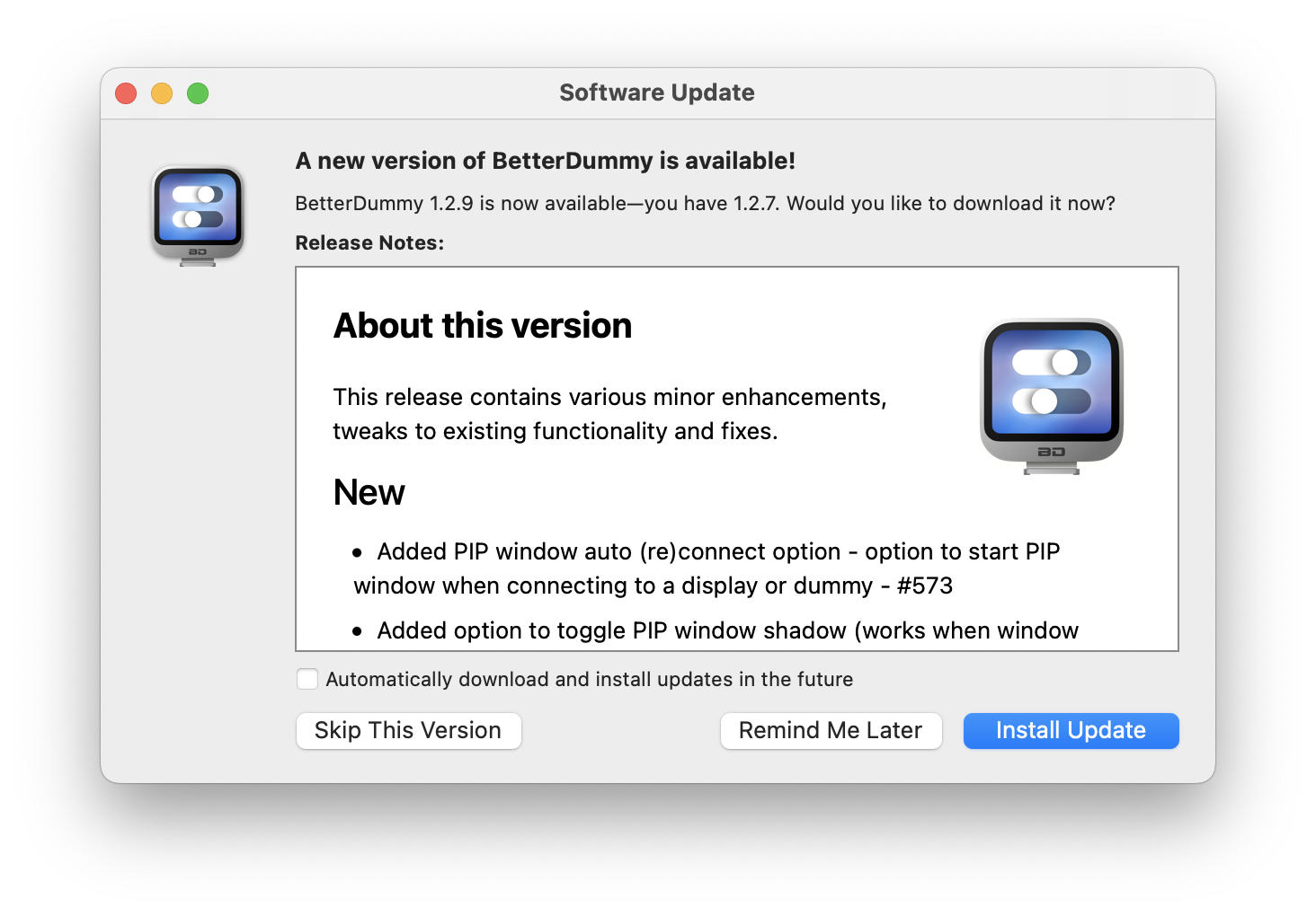 BertterDisplay Installer/Updater still showing "BetterDummy" · Issue #922 · waydabber ...