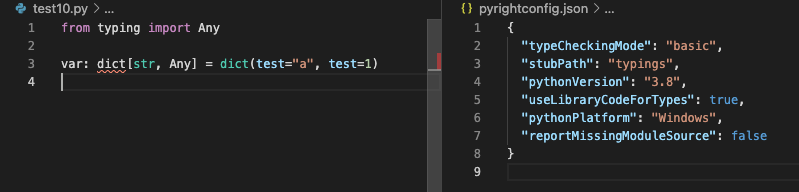 Generic type vs type implementation of built-ins (typing.Dict vs dict ...