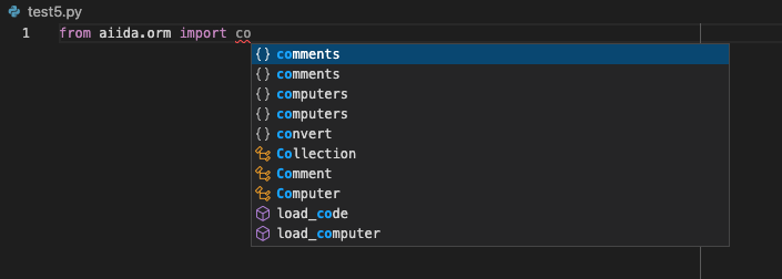 Pyright failed to do the completion for aiida. · Issue #2427 ...