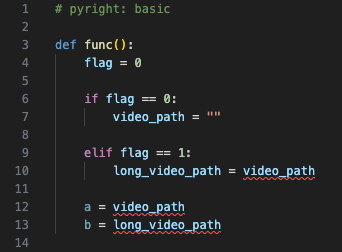 cannot detect "referenced before assignment" static rule · Issue #5174 · microsoft/pyright · GitHub