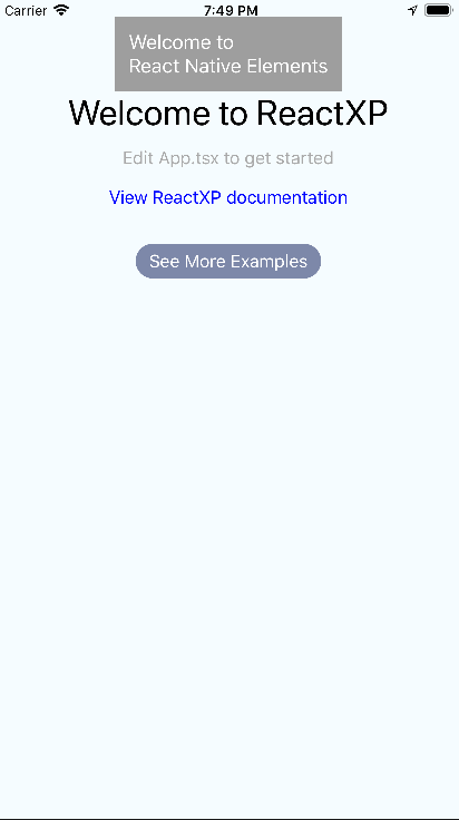 How Do I Use Other React Native Libraries Etcin A Reactxp Project · Issue 390 · Microsoft 0719