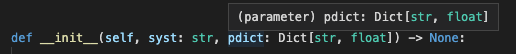 Type checker does not completely recognise Dict type constructor in ...