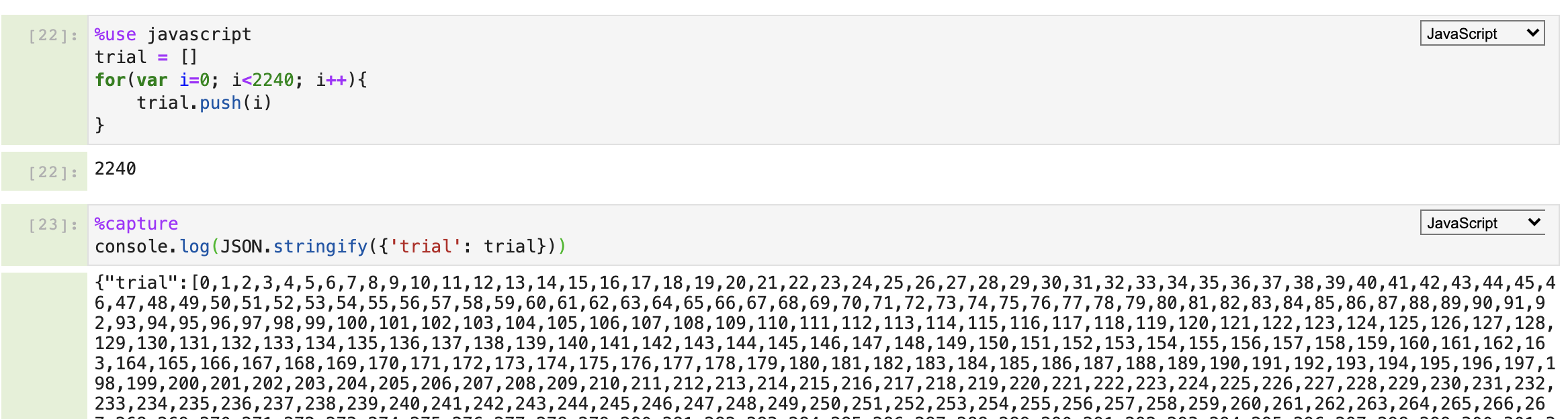Large Arrays Dont Move From Javascript To The Sos Kernel · Issue 7 · Vatlabsos Javascript