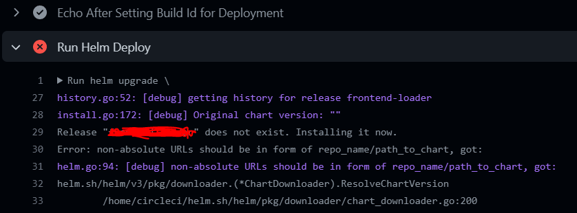 Error Non Absolute Urls Should Be In Form Of Reponamepathtochart Got · Issue 12283 · Helm