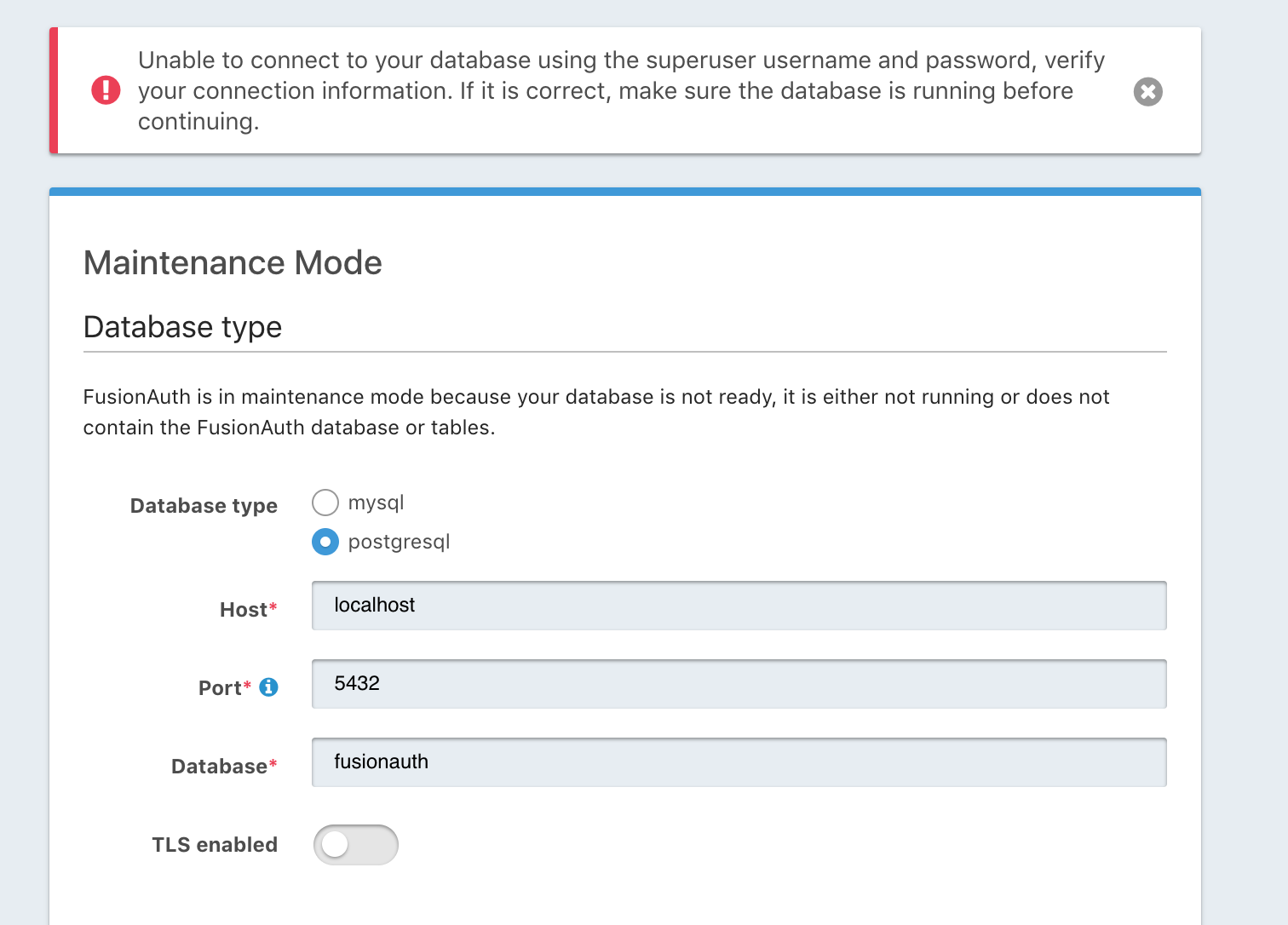 app will not connect to database with empty root password · Issue #238 · FusionAuth/fusionauth ...