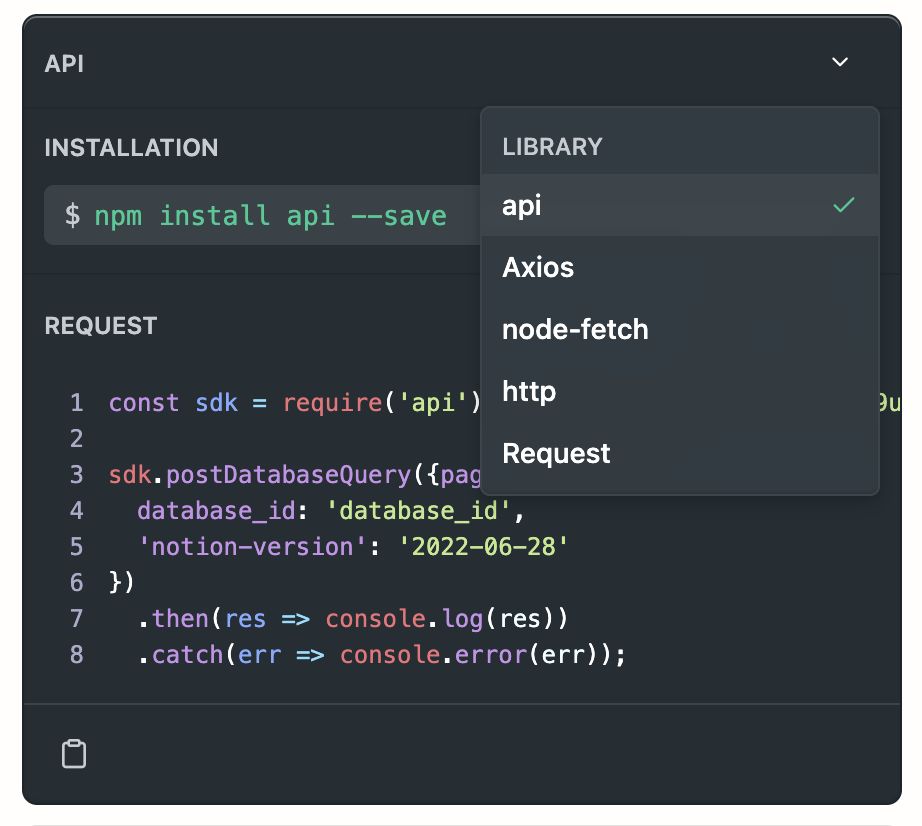 Documentation Clarification · Issue 343 · Makenotion Notion Sdk Js · Github