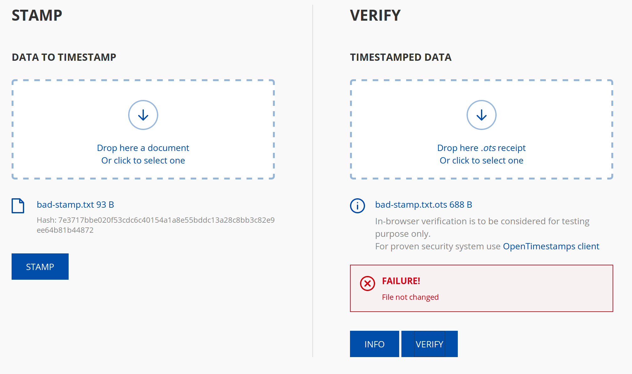 Error message for bad timestamp doesn't make sense · Issue #28 · opentimestamps/opentimestamps ...