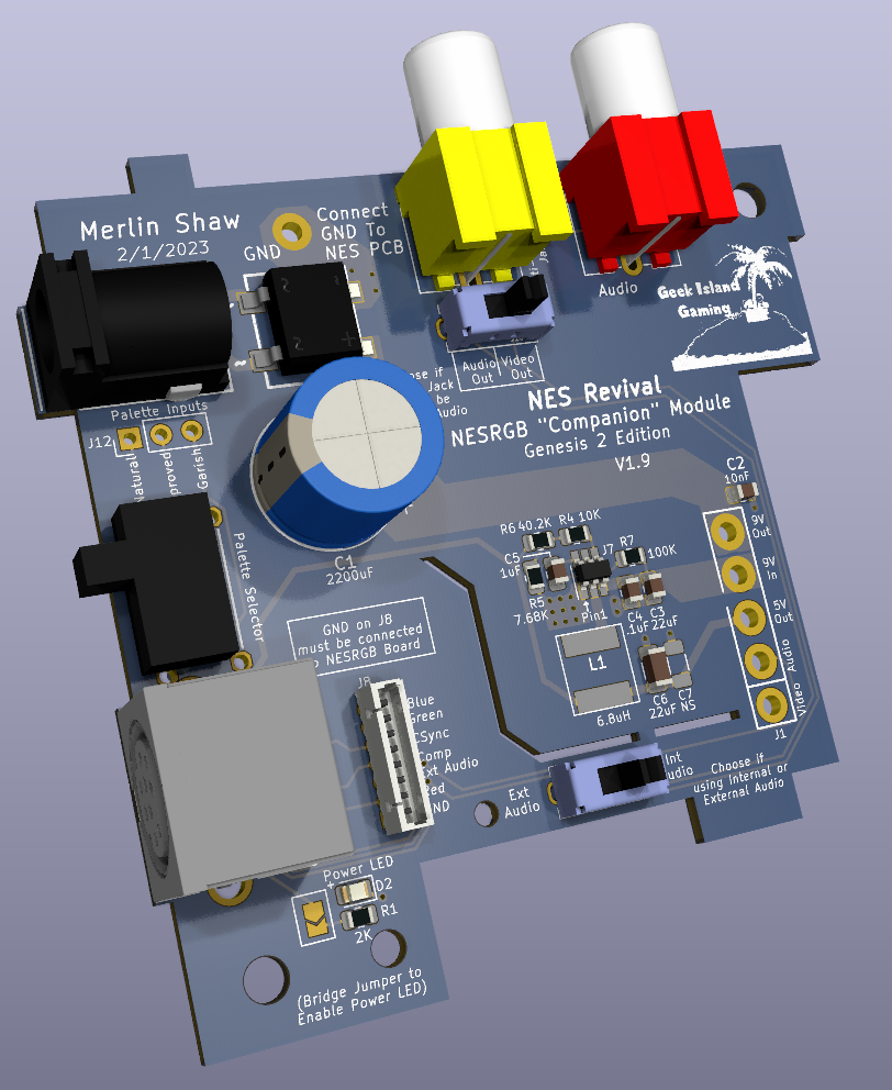 Github Shawmerlin Nes Power Module Redesign Completely Redesigning