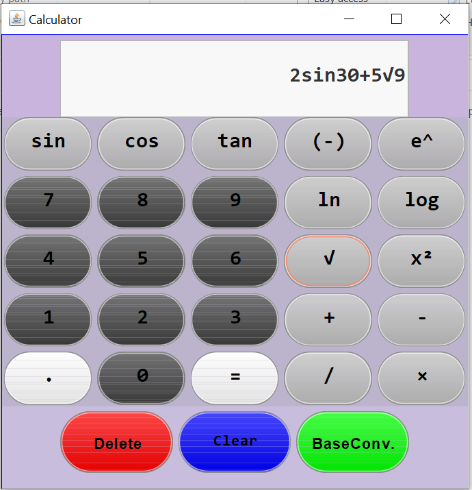 GitHub - mohitsoniwal3011/GUI-Calculator-Using-Java-Swing