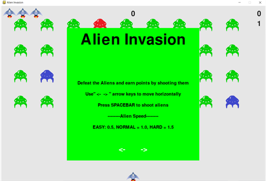 GitHub - hyjoong/alien-invasion: 2020년 2학기 오픈소스 프로젝트