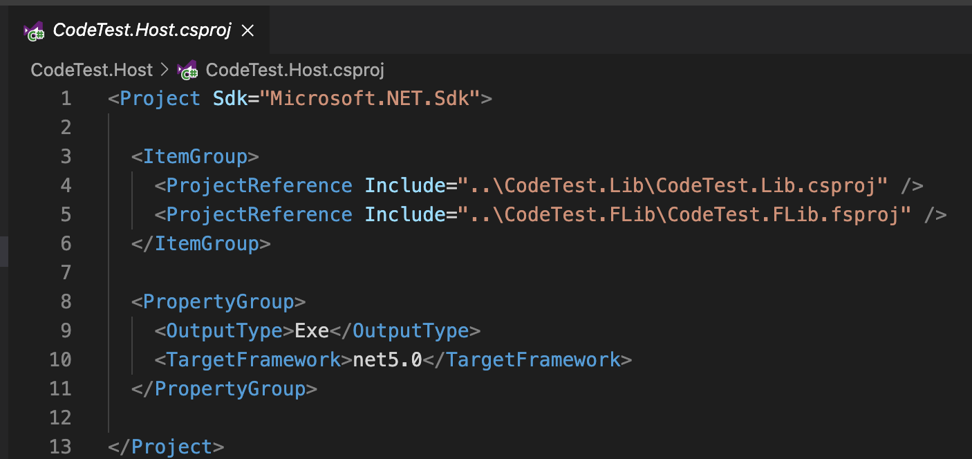 Referencing F# project from C# project breaks intellisense. · Issue #1435 · ionide/ionide-vscode ...