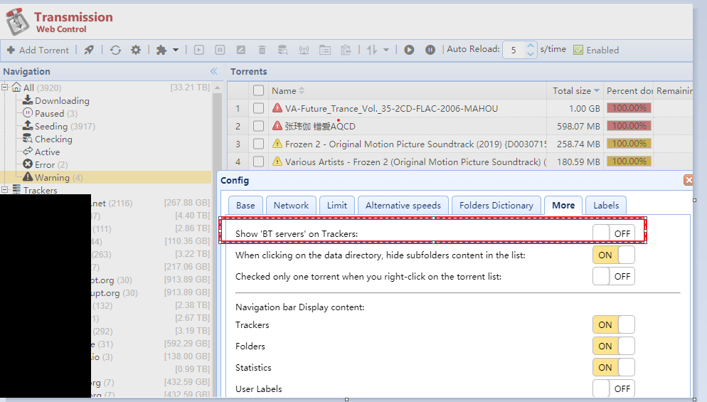 Display the error tracker status like the GUI · Issue #14556 ...