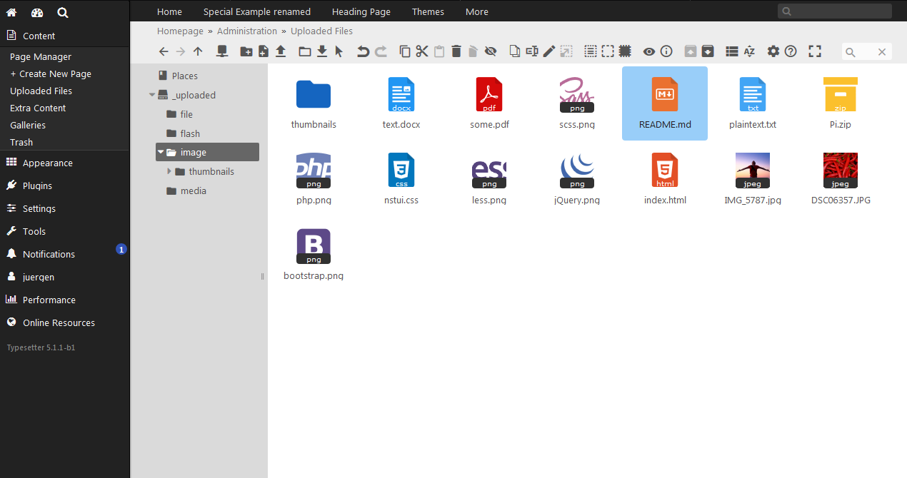 Poll: should we use one of these elFinder themes · Issue #361 · Typesetter/Typesetter · GitHub