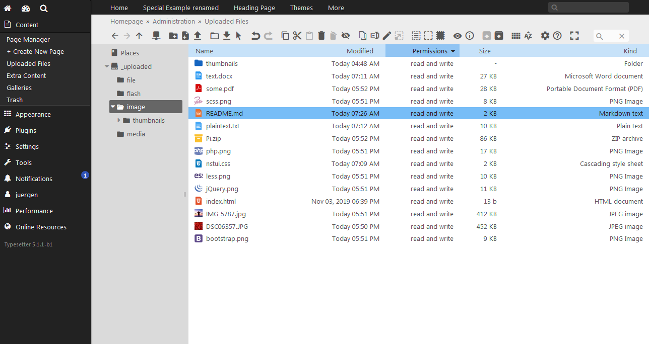 Poll: should we use one of these elFinder themes · Issue #361 · Typesetter/Typesetter · GitHub