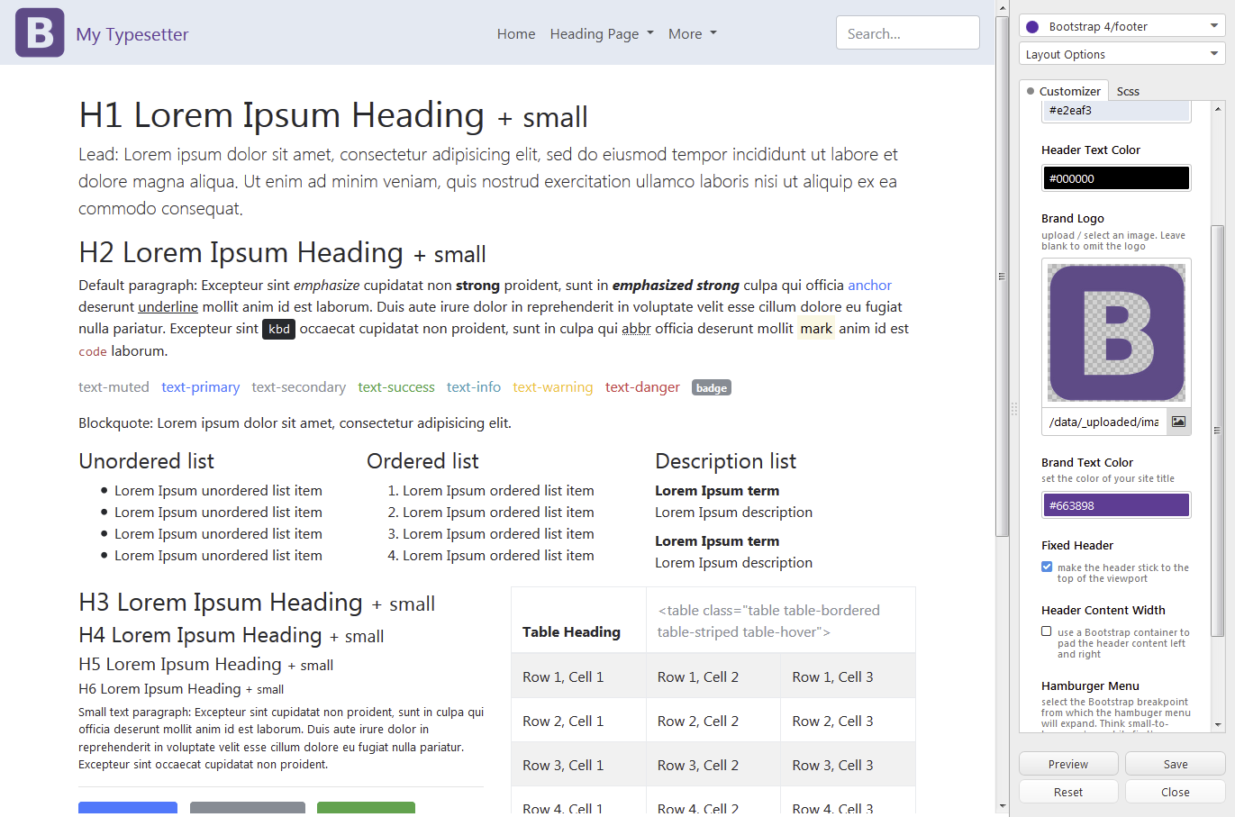 New default theme 'Bootstrap 4' · Issue #664 · Typesetter/Typesetter ...