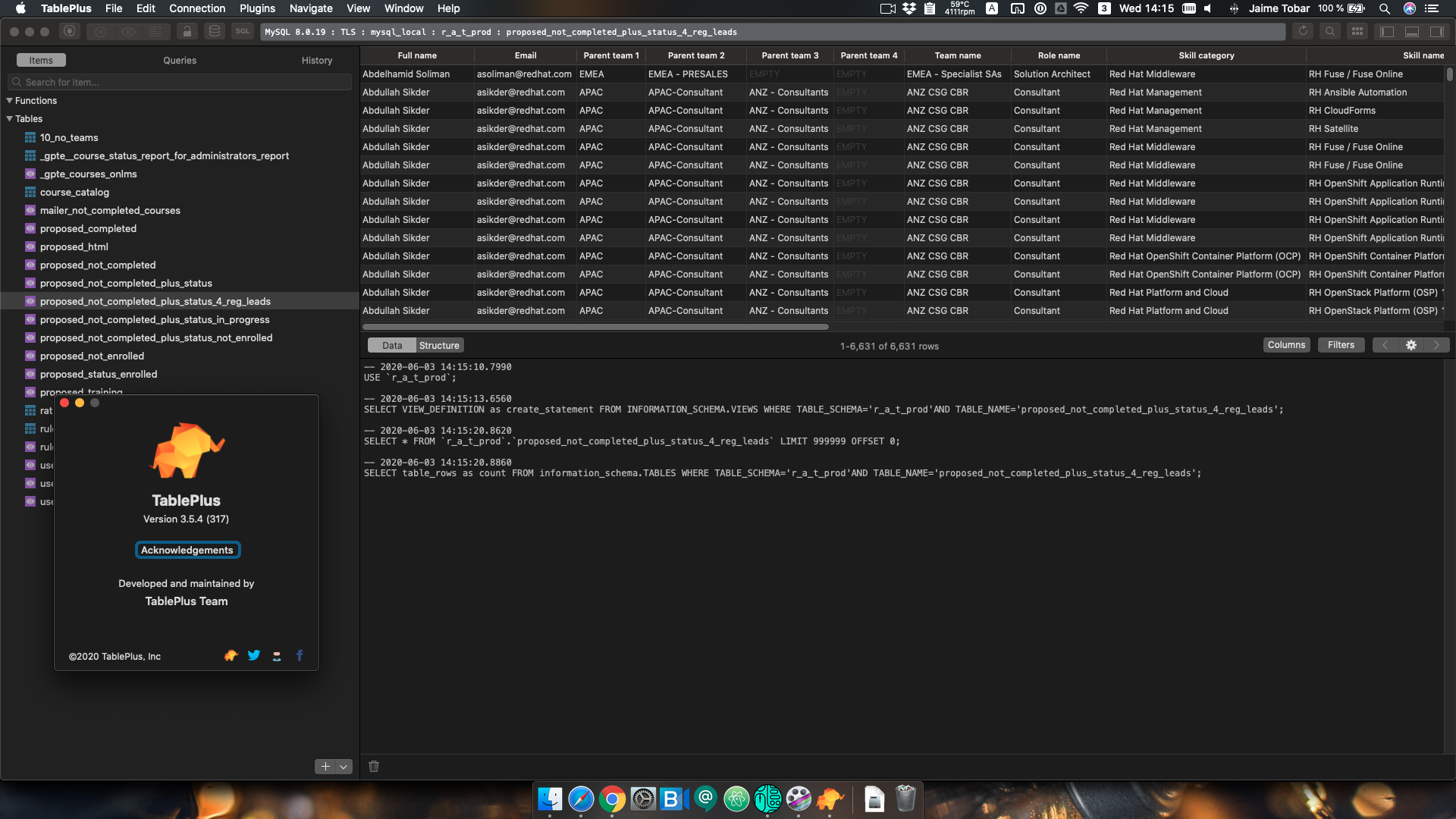 Export to CSV sorting columns by alphabet · Issue #1908 · TablePlus/TablePlus · GitHub