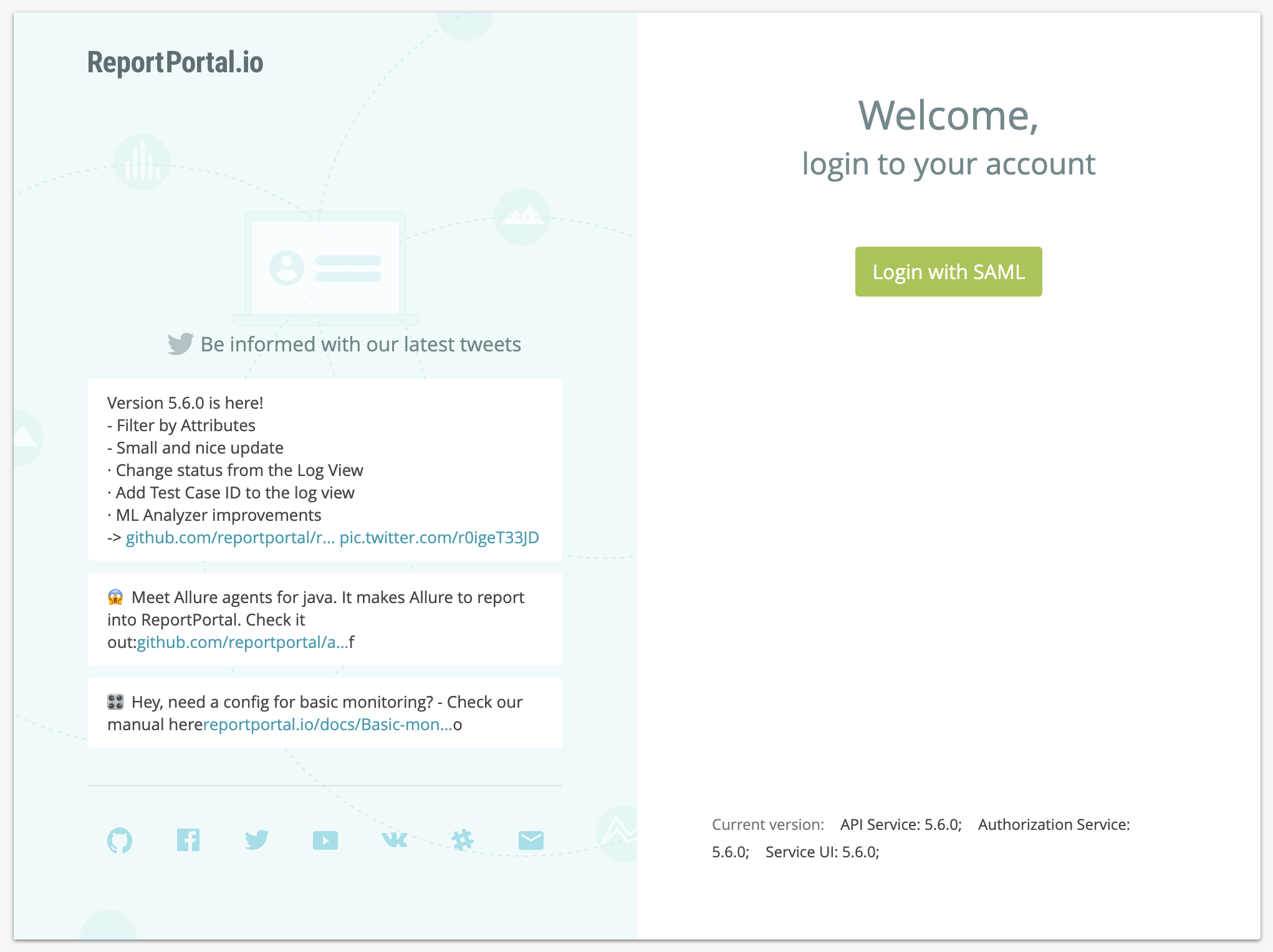 Possibility to hide default login fields · Issue #1594 · reportportal ...