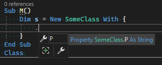 Add `=` for property completions inside initializers · Issue #65130 · dotnet/roslyn · GitHub
