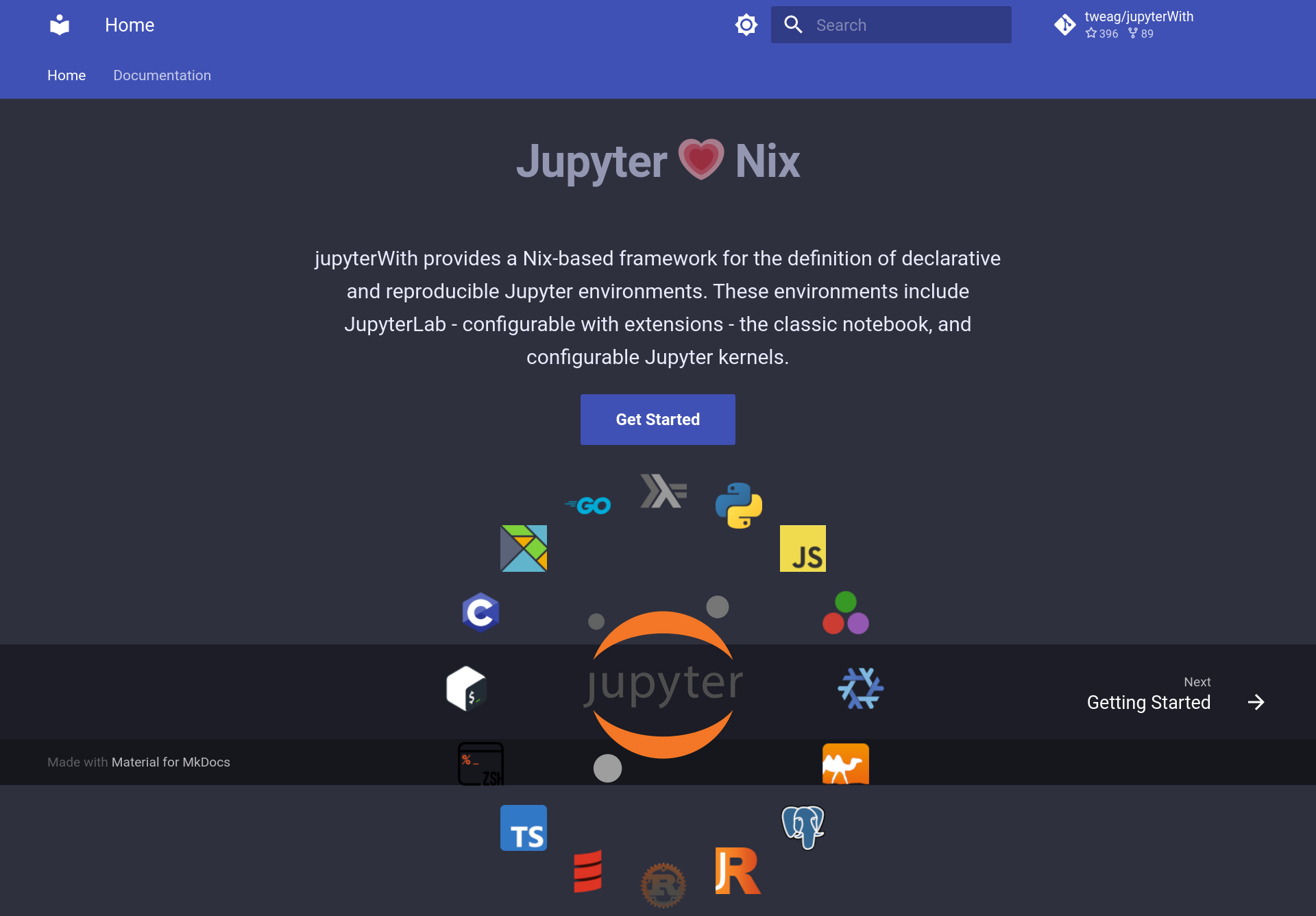 [Bug]: Footer overlaps icons on homepage · Issue #380 · tweag/jupyenv · GitHub