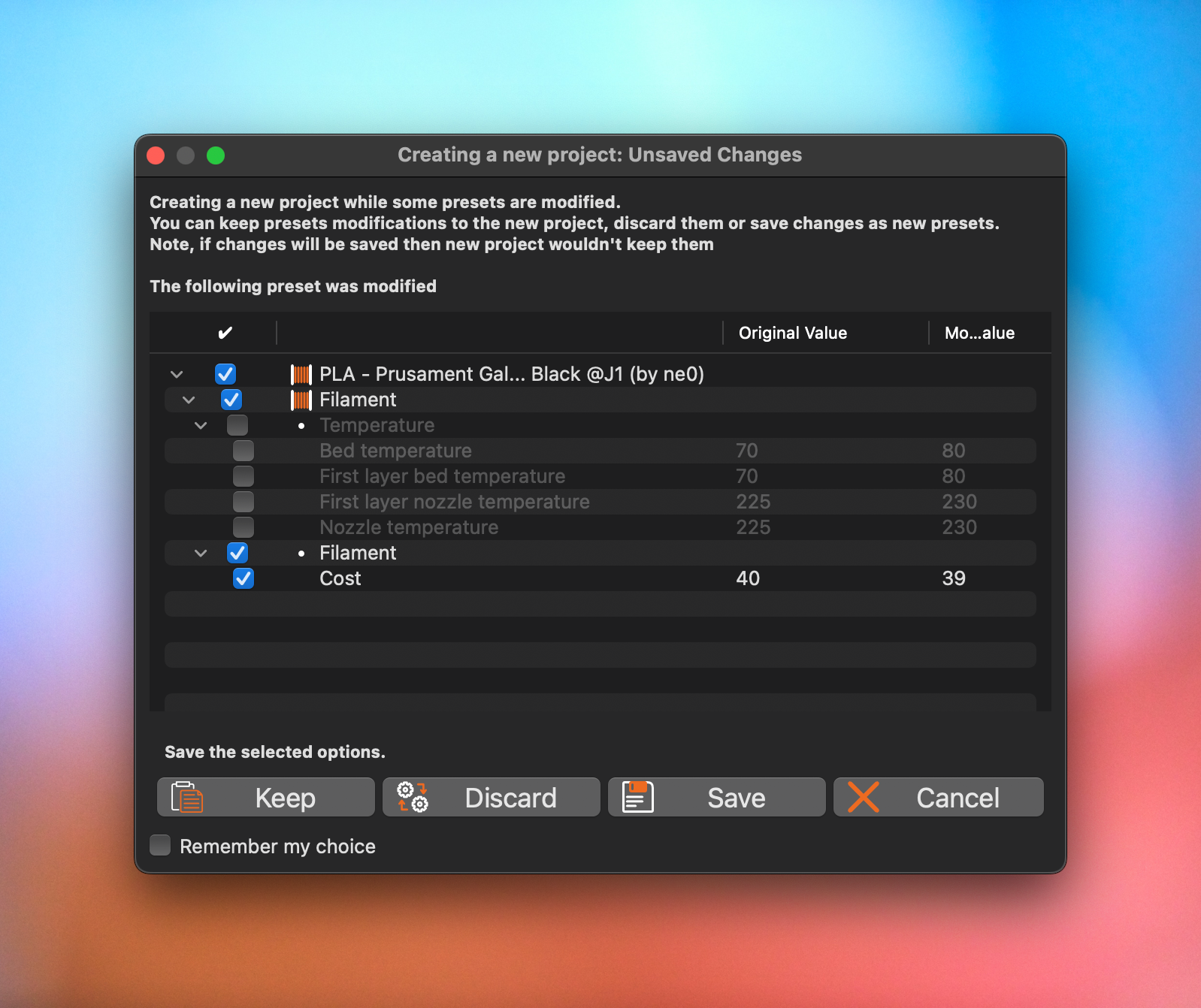 Selective Option Transfer and Save Presets · Issue #1883 · bambulab ...