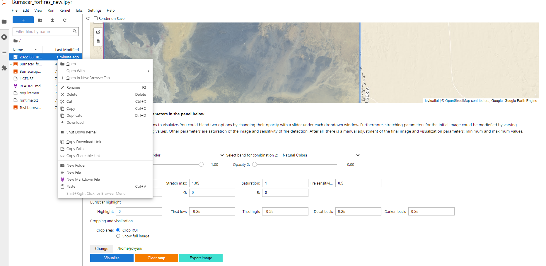 GitHub - kedich22/Thermal-Sentinel: Enhanced visualization of thermal hotspots based on Sentinel ...