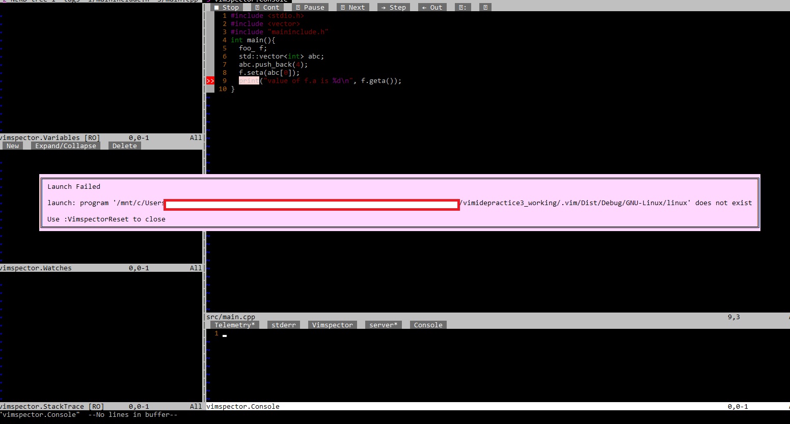 Defining A Prelaunch Task · Issue 276 · Puremourningvimspector · Github 9410