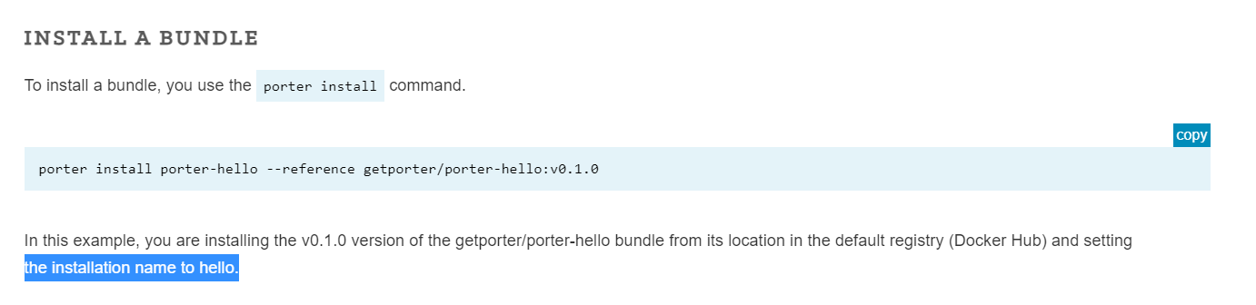 v1 website bugs · Issue #1767 · getporter/porter · GitHub