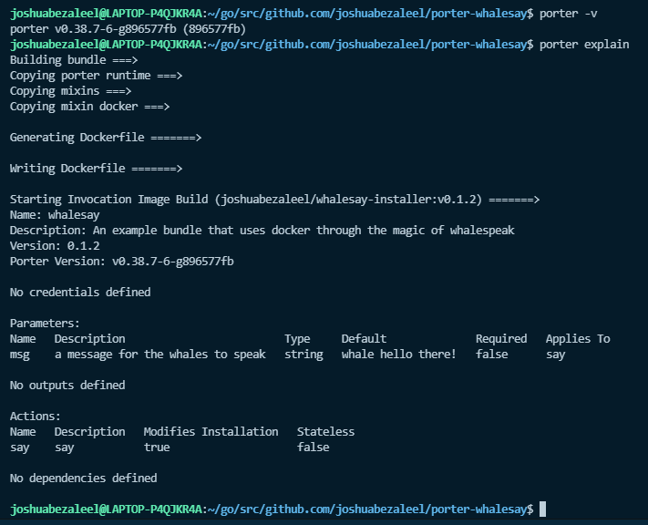 v1 website bugs · Issue #1767 · getporter/porter · GitHub