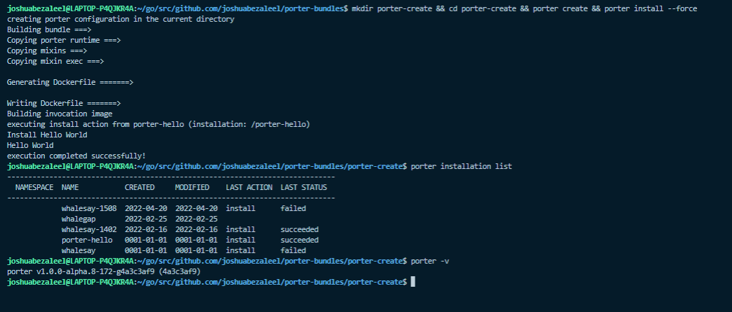 Data not found of creation and modification time of installation · Issue #2055 · getporter ...
