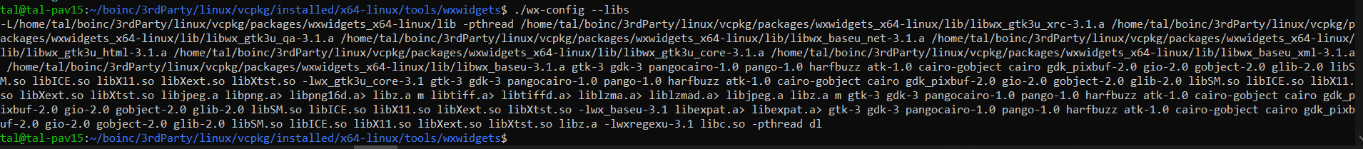 [wxwidgets][Linux] libs without full path in wx-config, cause linkage ...