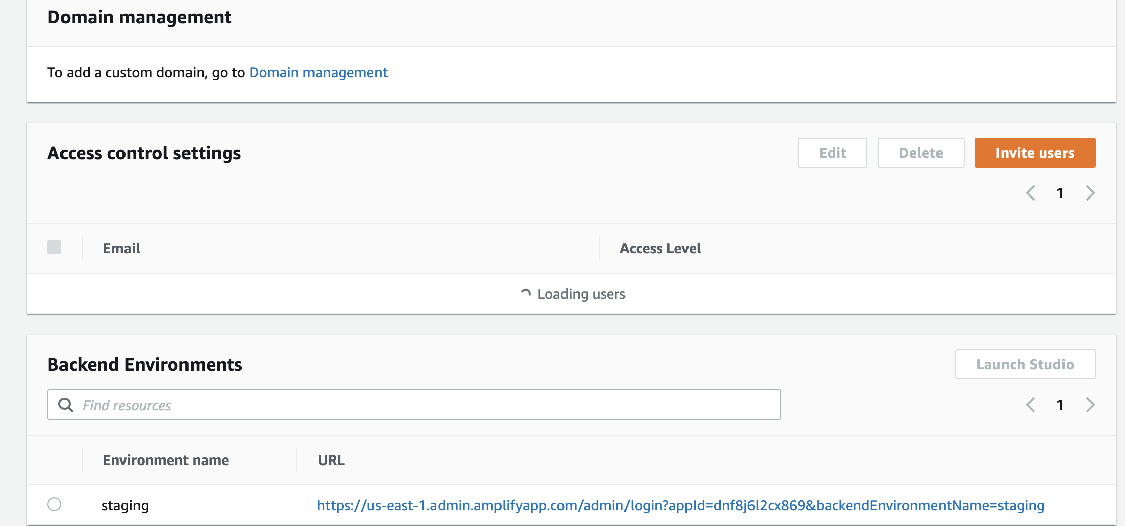 Unable to add users to Amplify Studio · Issue #506 · aws-amplify/amplify-studio · GitHub