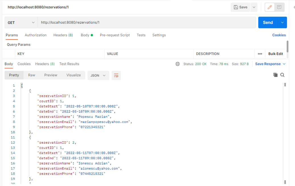 GitHub - danandreea/CloudComputing-backend