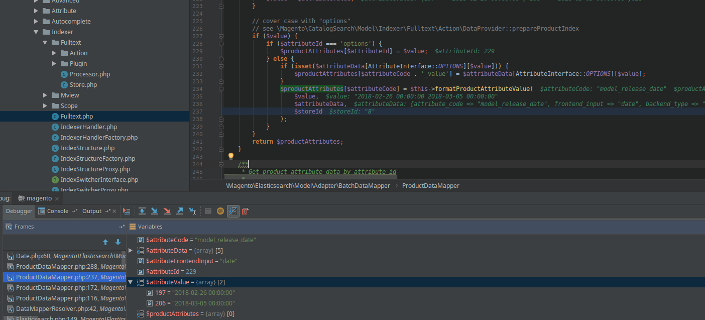 Used For Sorting In Product Listing Causes Errors In Catalogsearchfulltext Reindex When 