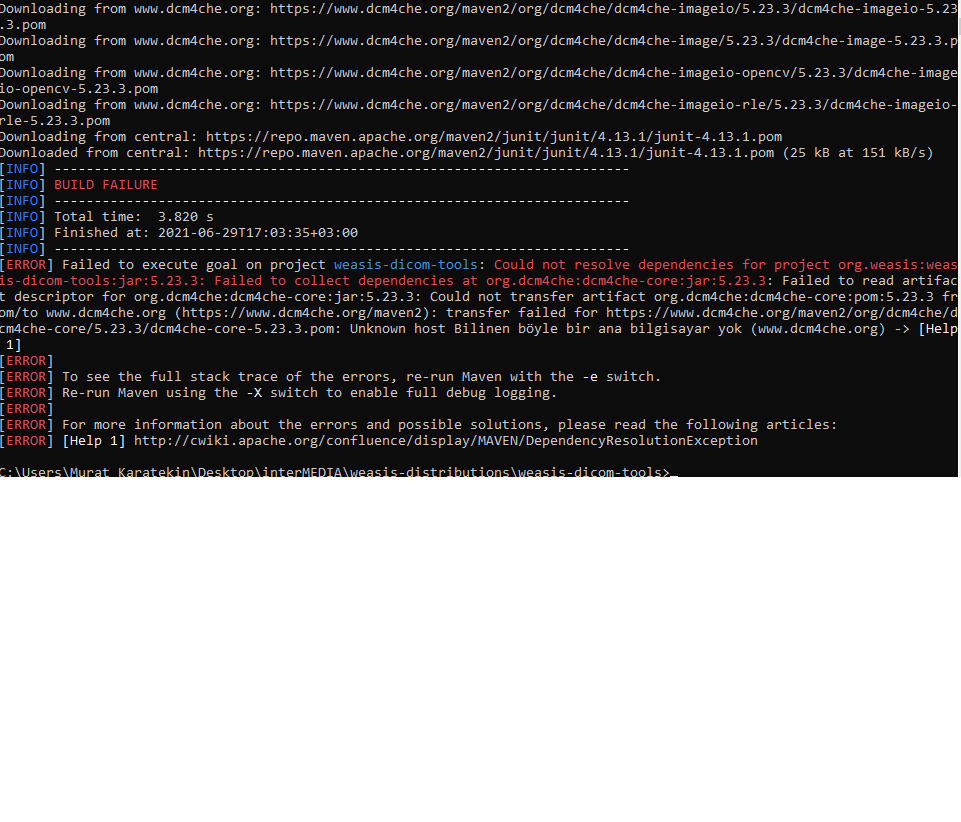weasis bulid errow · Issue #199 · nroduit/Weasis · GitHub