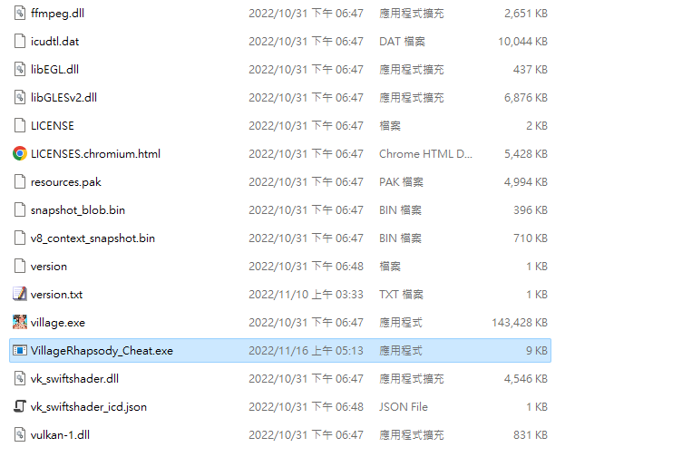 Releases · sabpprook/VillageRhapsody_Cheat · GitHub