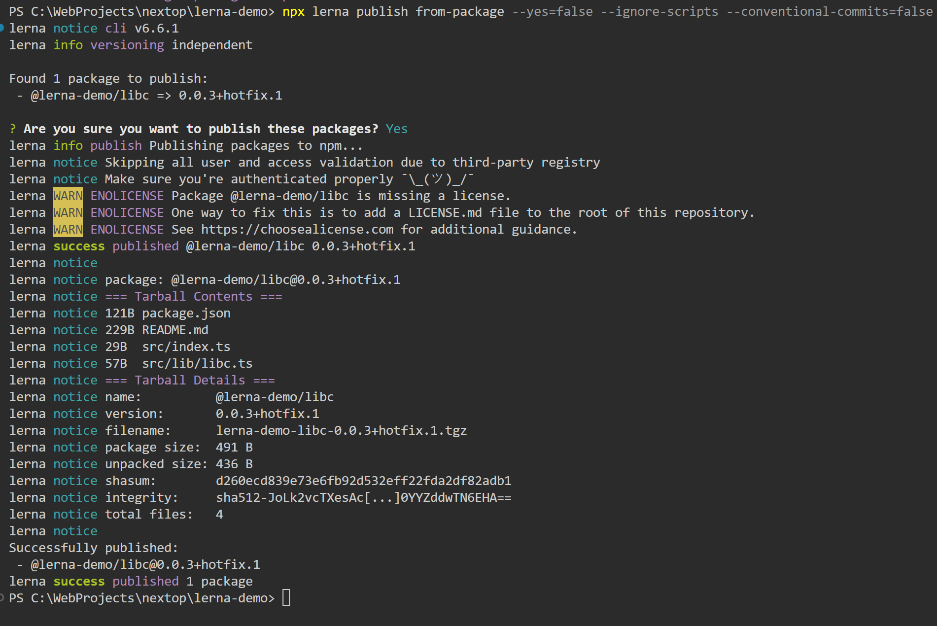 dose NOT support exact version with build metadata · Issue #3661 · lerna/lerna · GitHub