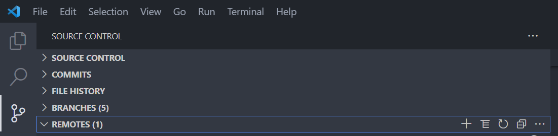 Add a filter mechanism for branches in the source control view · Issue #145055 · microsoft ...