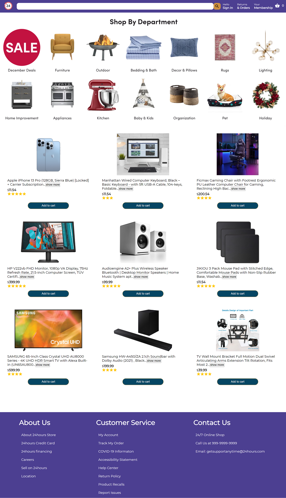 GitHub - Amrindra/24hours-OnlineShop: Created with CodeSandbox
