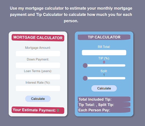 mortgage-calculator - Codesandbox