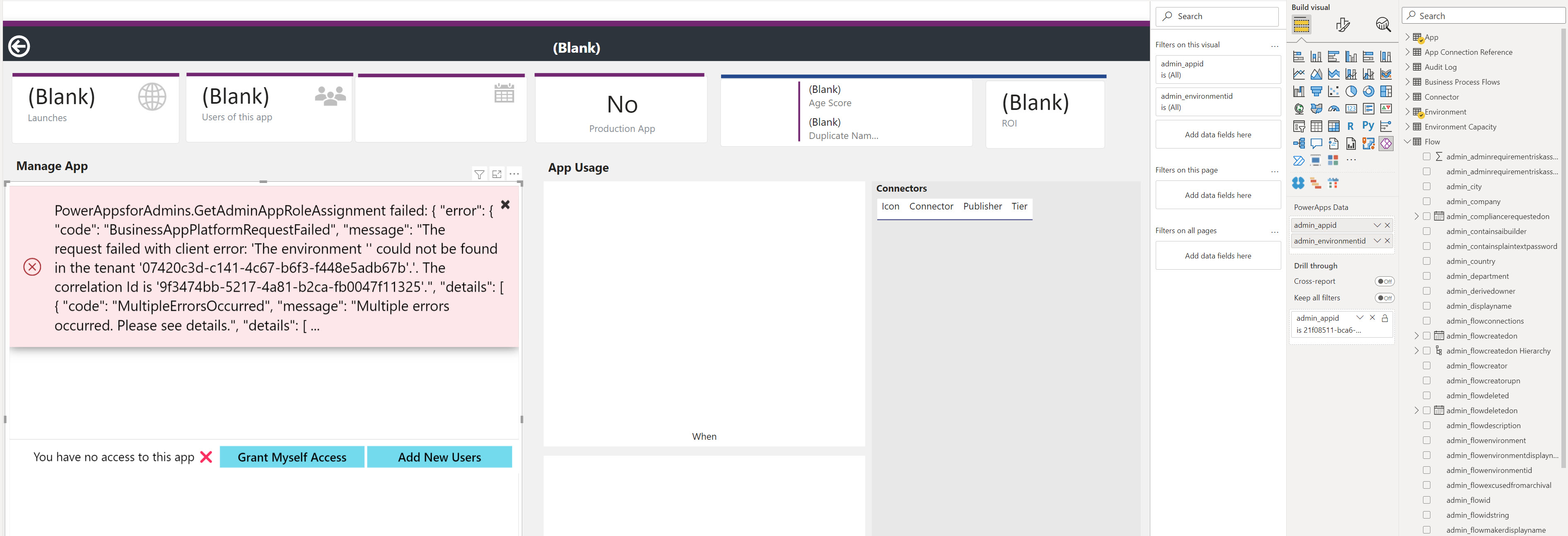 [CoE Starter Kit - BUG] PowerBI Dashboard · Issue #3651 · microsoft/coe-starter-kit · GitHub