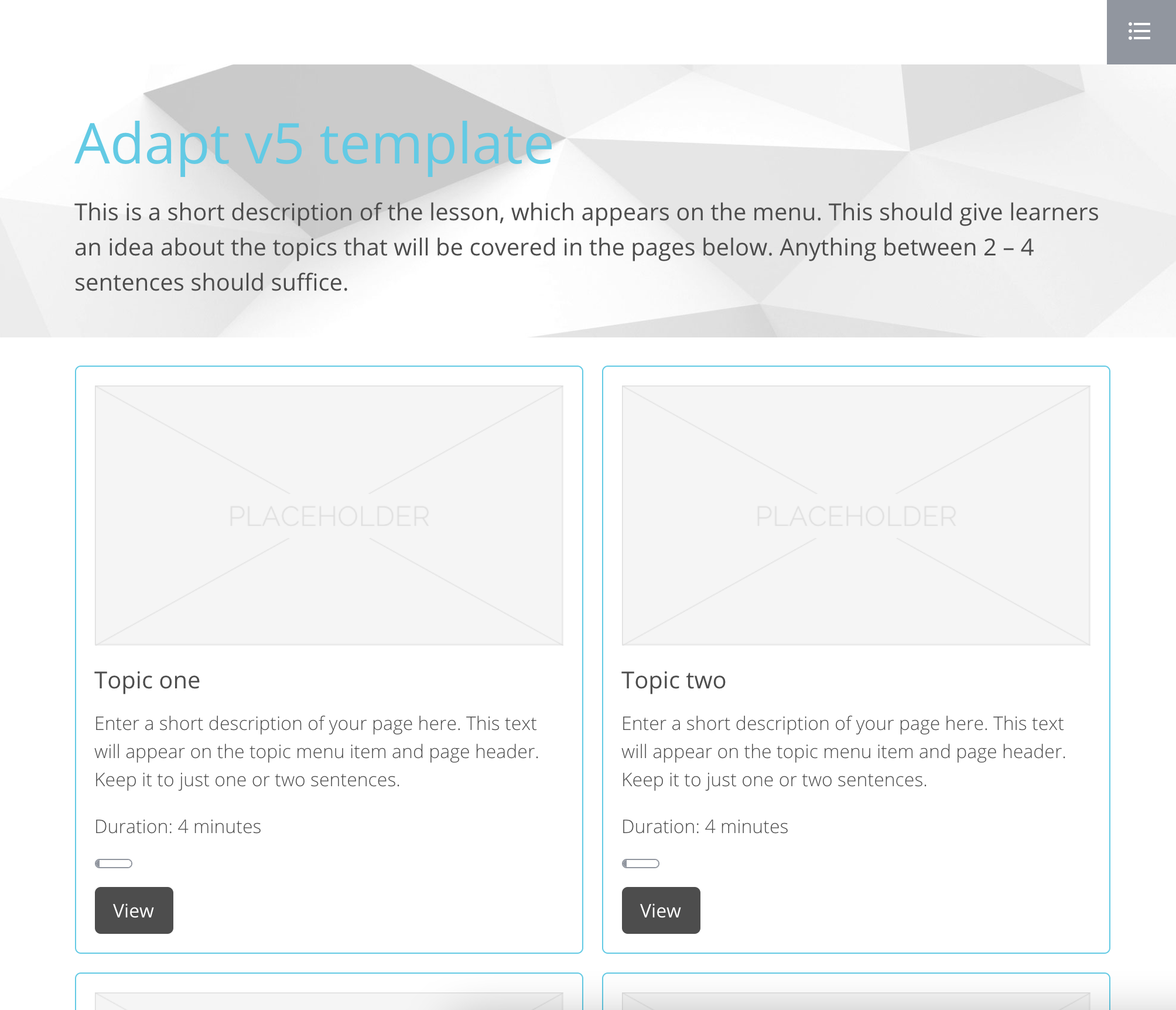adapt-contrib-boxmenu: no space between header and items · Issue #3192 · adaptlearning/adapt ...