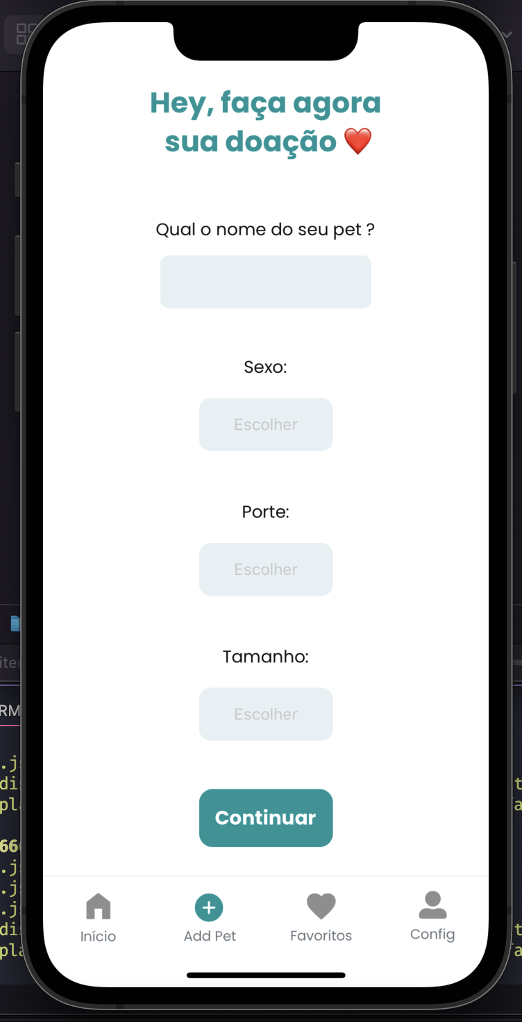 GitHub - jeffmnb/SeuPet_front