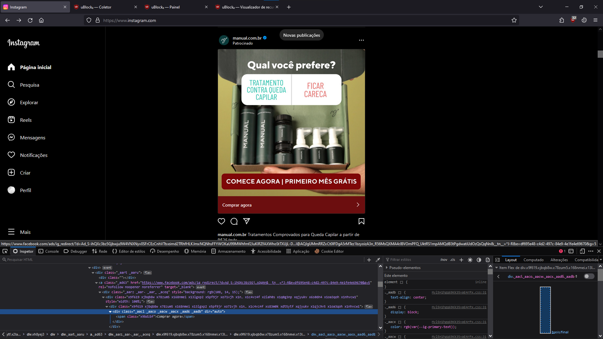 instagram.com: ads · Issue #19731 · uBlockOrigin/uAssets · GitHub