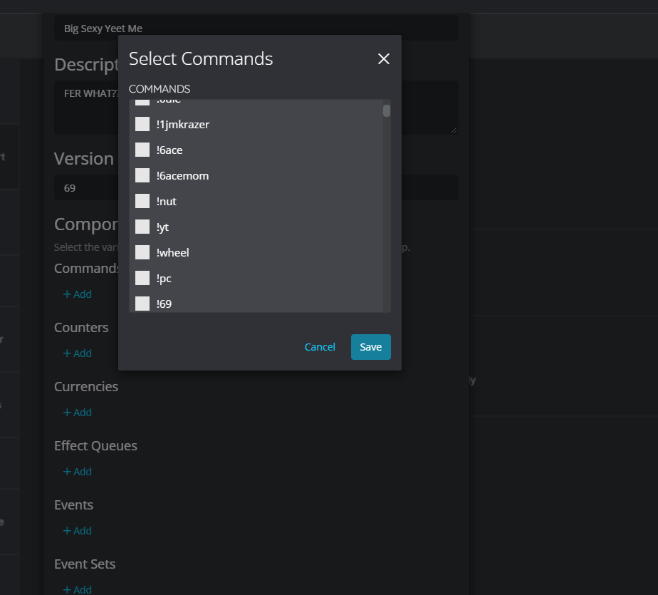[Feature Request] Order Setup Component Dropdowns by Alpha or Allow Searching · Issue #1994 ...