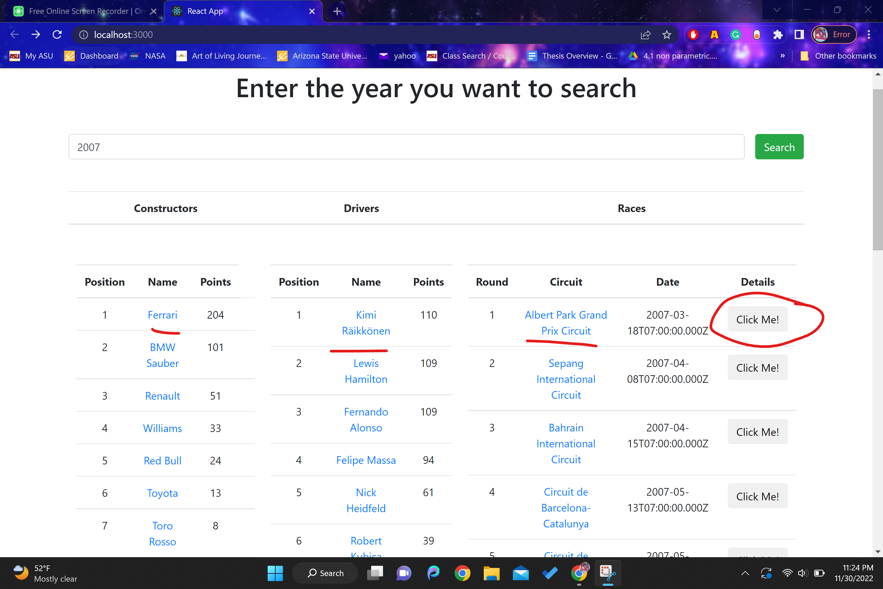 GitHub - rushil-punya/f1-stats-tracker